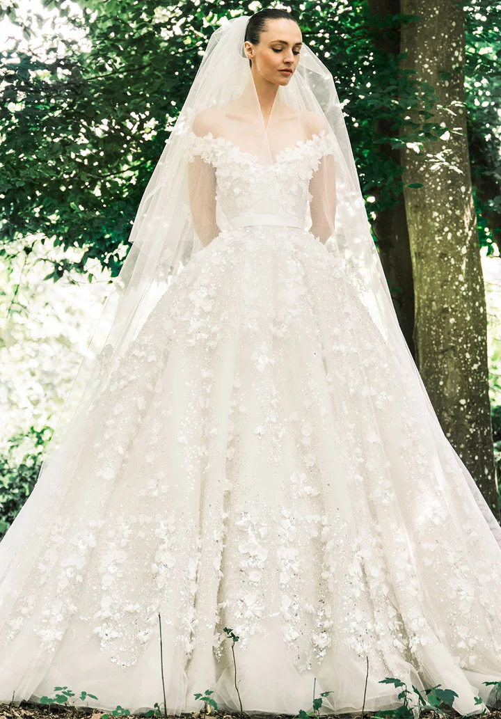 Elie Saab Sposa 2025: La Collezione "Eternal Spring" da Laura Sposa Chic